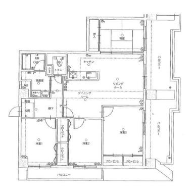 【アットホーム】グランディ本原 1401 4LDK[1026483980]長崎市の中古マンション｜マンション購入の情報