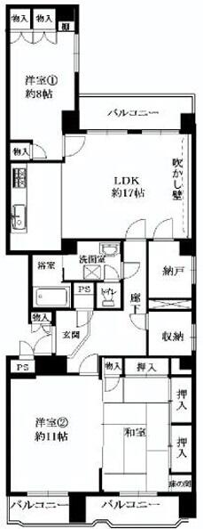 【アットホーム】北野ルーエ 506 3SLDK[6984603110]大阪市淀川区のマンション｜マンション購入の情報