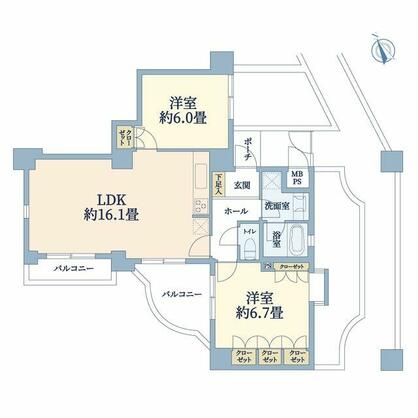 【アットホーム】パレ武庫川プルミエールIII 7階 2LDK[1113775406]伊丹市のマンション｜マンション購入の情報