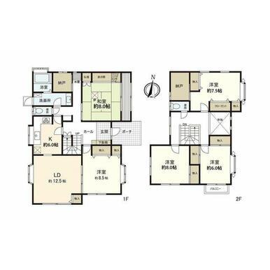 【アットホーム】川辺郡猪名川町 若葉1丁目 （川西能勢口駅 ） 2階建 5LDK[1003796591]川辺郡猪名川町の中古一戸建て（提供元：三井のリハウス川西池田センター 三井不動産リアル ...