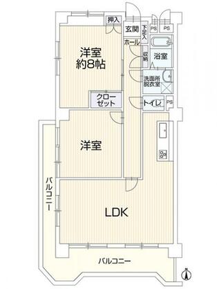 【アットホーム】桜新町ハイツ 201 2階 2LDK[1169439005]長野市のマンション｜マンション購入の情報