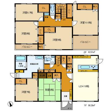 【アットホーム】旭市 塙 （猿田駅 ） 2階建 6LDK[6983754856]旭市の中古一戸建て（提供元：ヴィヴィレリビングストック(株)）｜一軒家・家の購入