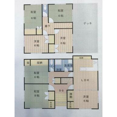 【アットホーム】いわき市 金山町汐見台 （植田駅 ） 2階建 7LDK[1005951097]いわき市の中古一戸建て（提供元：オレンジ(株) LIXILグループERA加盟店）｜一軒家・家の購入