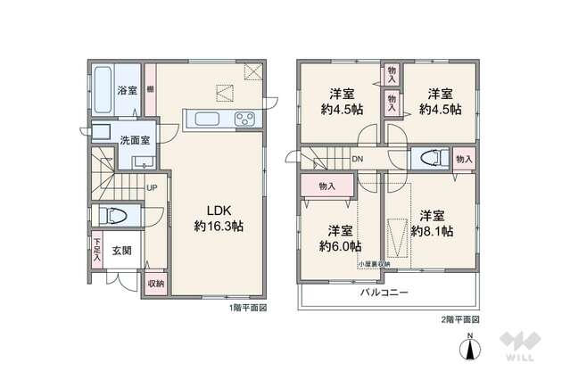 【アットホーム】足立区 椿1丁目（江北駅） 2階建 4LDK[1136537107]足立区の一戸建て（提供元：(株)ウィル ウィル不動産販売 北千住営業所）｜一軒家・家の購入