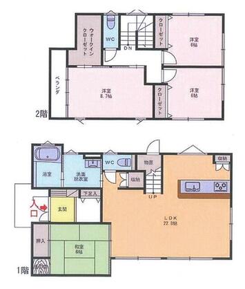【アットホーム】坂井市 春江町東太郎丸（太郎丸エンゼルランド駅） 2階建 4LDK[6983196873]坂井市の一戸建て（提供元：春江宅建）｜一軒家・家の購入