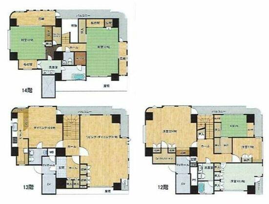 【アットホーム】シオン阿倍野 12階 6LDK[1003866698]大阪市阿倍野区のマンション｜マンション購入の情報