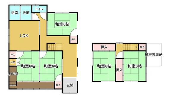 【アットホーム】岩出市 山崎（船戸駅） 2階建 5LDK[6984494275]岩出市の一戸建て（提供元：TANDAIホームサービス）｜一軒家・家の購入