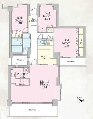 【アットホーム】ガーデンテラス藤が丘 502 3LDK[6982053340]横浜市青葉区のマンション｜マンション購入の情報