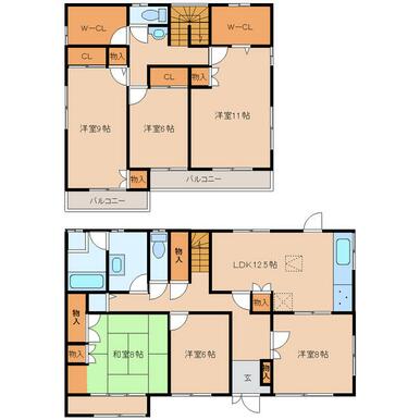 【アットホーム】牛久市 小坂町 2階建 6LDK[6983450110]牛久市の中古一戸建て（提供元：エイブルネットワーク牛久店 サンヨーリアルティ(株)）｜一軒家・家の購入
