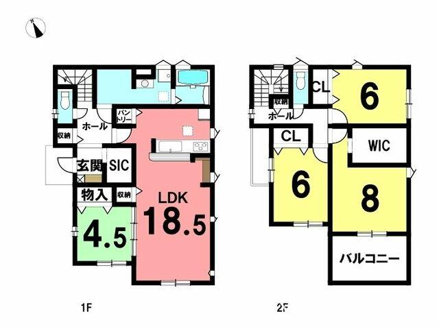 【アットホーム】合志市 御代志 2階建 4LDK[1014579377]合志市の新築一戸建て（提供元：ハウスドゥ龍田 タケモトデンキ(株) 不動産事業部）｜一軒家・家の購入