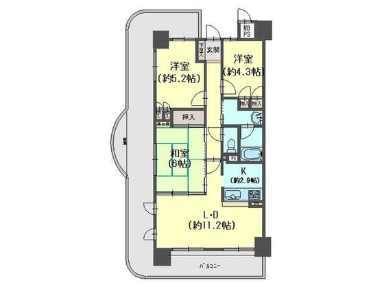 【アットホーム】ライオンズマンション朝霧北 501 3LDK[6983761296]明石市のマンション｜マンション購入の情報