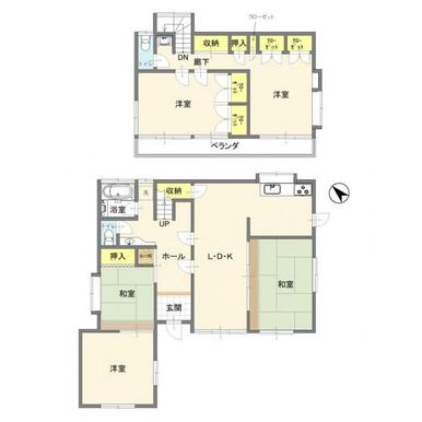 【アットホーム】柏市 増尾台3丁目 （増尾駅 ） 2階建 5LDK[1001621987]柏市の中古一戸建て（提供元：三建ホーム(株)）｜一軒家・家の購入