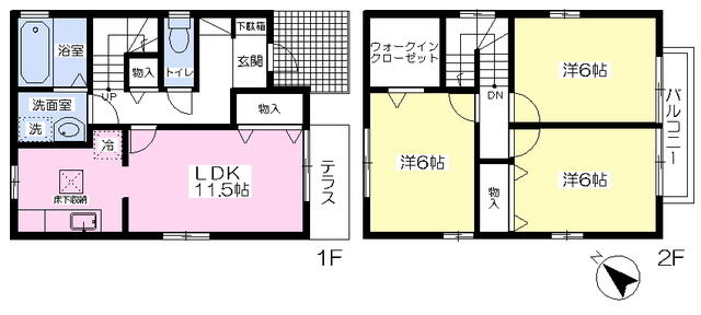 【アットホーム】CalmeLochesⅠ 101 3LDK（提供元：(株)ハウスメイトショップ 横浜店）｜横浜市保土ケ谷区の賃貸一戸建て[1099332230]