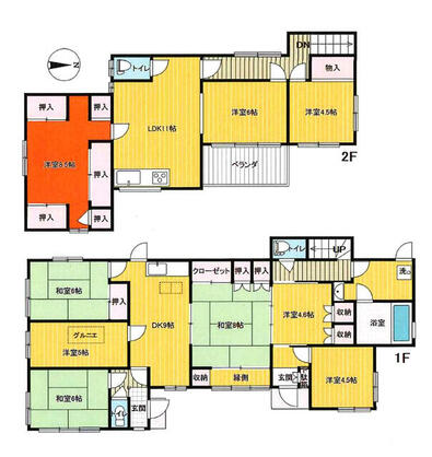 【アットホーム】府中市 八幡町3丁目（東府中駅） 2階建 9LDK[6986664579]府中市の一戸建て（提供元：高住リビング(株)）｜一軒家・家の購入