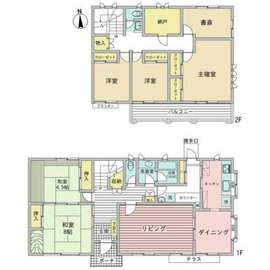 【アットホーム】春日井市 中央台5丁目 （高蔵寺駅 ） 2階建 6LDK[1029775380]春日井市の中古一戸建て（提供元：センチュリー21清家不動産春日井店）｜一軒家・家の購入