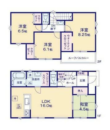 【アットホーム】板野郡北島町 鯛浜字向（吉成駅） 2階建 4LDK[6986352099]板野郡北島町の一戸建て（提供元：(株)ウォール 徳島営業所）｜一軒家・家の購入