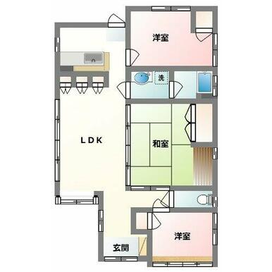 【アットホーム】野原ハウス 1F 3LDK（提供元：(株)不動産ステーション沖縄 賃貸部本店営業課）｜沖縄市の賃貸一戸建て[1154000106]