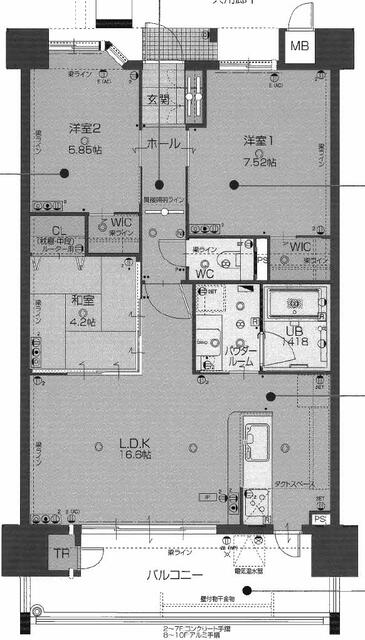 【アットホーム】アーティックス戸ノ上 302 3LDK[9541023001]北九州市門司区のマンション｜マンション購入の情報