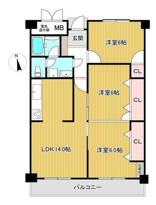 【アットホーム】マリオン城乾マンション 807 2LDK[1078576269]丸亀市のマンション｜マンション購入の情報