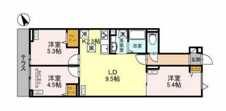 【アットホーム】 仮称 中野区松が丘2丁目PJ 102 3LDK（提供元：オレンジ不動産 （オレンジ(株)））｜中野区の賃貸アパート[1106829504]
