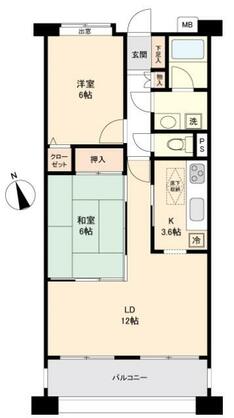 【アットホーム】モナージュ府中白糸台 7階 2LDK[1001396972]府中市のマンション｜マンション購入の情報