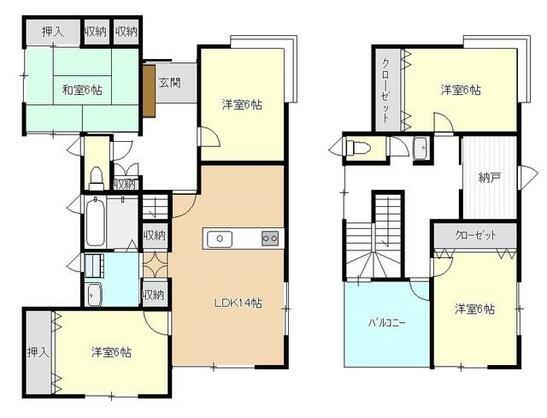 【アットホーム】高崎市 石原町（高崎駅） 2階建 5LDK[6984786352]高崎市の一戸建て（提供元：朝日不動産(株) 高崎本店）｜一軒家・家の購入