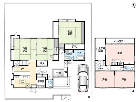 【アットホーム】仙台市太白区 茂庭台3丁目（長町南駅） 2階建 5LDK[6982534110]仙台市太白区の一戸建て（提供元：(有)ライフアップ拓朋）｜一軒家・家の購入