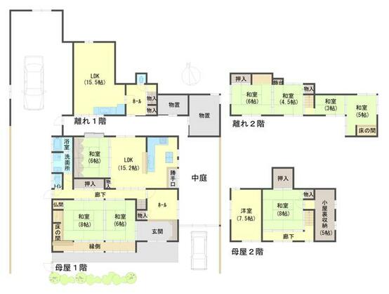 【アットホーム】丹波篠山市 味間南（篠山口駅） 2階建 5SLDK[6984835445]丹波篠山市の一戸建て（提供元：(株)アクティブライフ・コネクション）｜一軒家・家の購入