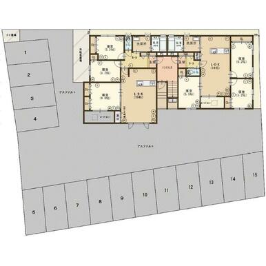 【アットホーム】大分市 錦町3丁目 （大分駅 ） 302 3LDK（提供元：(有)ジェットコーポレーション）｜大分市の賃貸アパート[6986479662]