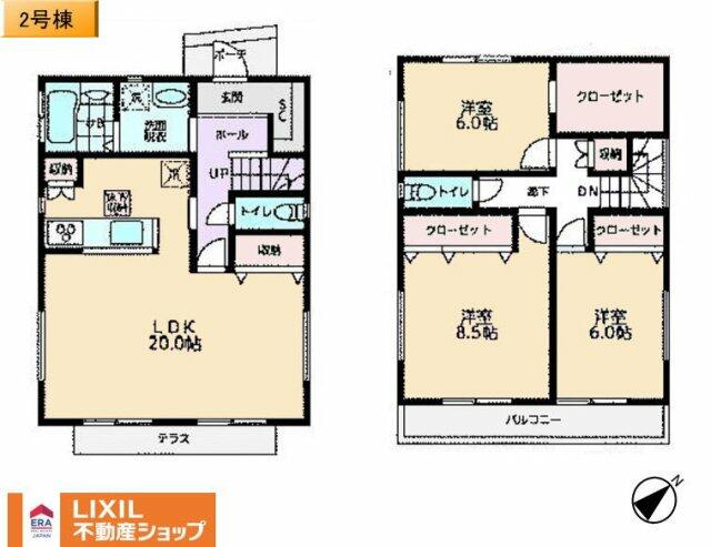 【アットホーム】八王子市 下恩方町（高尾駅） 2階建 3LDK[1130008308]八王子市の一戸建て（提供元：LIXIL不動産ショップ(株)八王子住まいる不動産）｜一軒家・家の購入