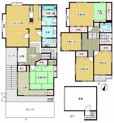 【アットホーム】尾張旭市 東栄町4丁目（三郷駅） 2階建 5LDK[1078358075]尾張旭市の一戸建て（提供元：トーエー不動産(株)）｜一軒家・家の購入