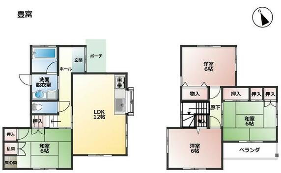 【アットホーム】姫路市 豊富町豊富（仁豊野駅） 2階建 4LDK[6986388858]姫路市の一戸建て（提供元：(株)UBホーム）｜一軒家・家の購入