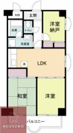 【アットホーム】都島北通りマンション 204 3LDK（提供元：(株)エリアリサーチ HOUSUMO都島店）｜大阪市都島区の賃貸マンション[1118867012]