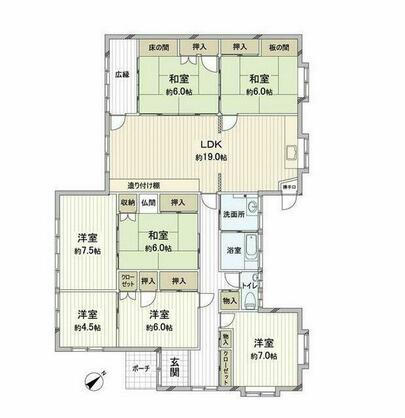 【アットホーム】北九州市門司区 白野江4丁目（門司港駅） 平屋建 7LDK[6978729556]北九州市門司区の一戸建て（提供元：(株)芳賀 エステート芳賀 小倉支店）｜一軒家・家の購入
