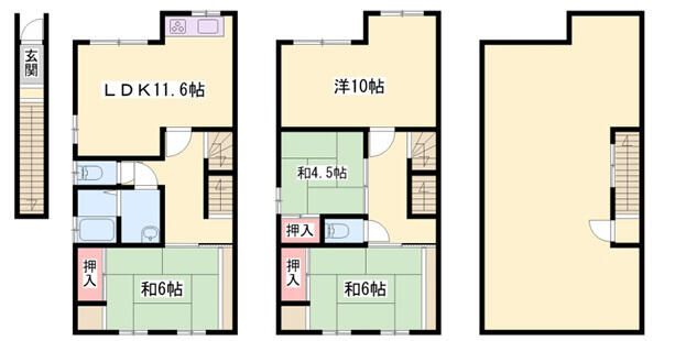 【アットホーム】南駅前町住居 1 4LDK（提供元：(株)Sumika）｜姫路市の賃貸一戸建て[1082381786]