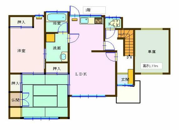 【アットホーム】高松市 高松町（八栗駅） 2階建 6LDK[6982613759]高松市の一戸建て（提供元：(有)千里地所）｜一軒家・家の購入