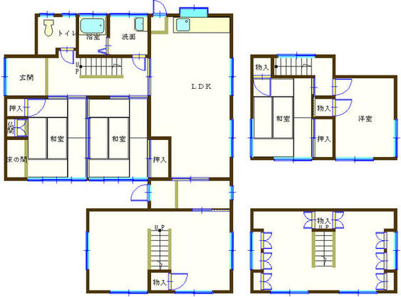 【アットホーム】下関市 前田1丁目 2階建 6LDK[6985837065]下関市の一戸建て（提供元：(株)林不動産）｜一軒家・家の購入