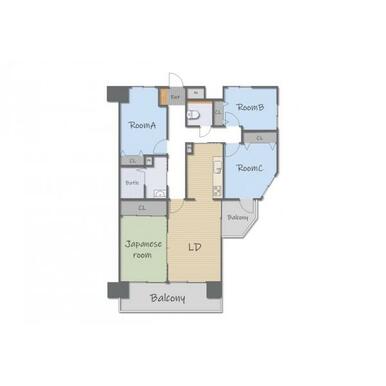 【アットホーム】－昭和マンション－ 12階 4LDK[1066183993]福島市の中古マンション｜マンション購入の情報