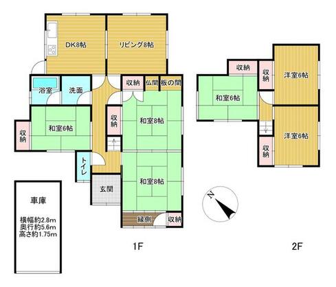 【アットホーム】岸和田市 下松町（下松駅） 2階建 6LDK[6984874451]岸和田市の一戸建て（提供元：(株)おおぞら）｜一軒家・家の購入