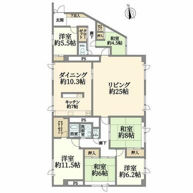 【アットホーム】宮の森グランドハイツ 11階 6LDK[1027697790]札幌市中央区の中古マンション｜マンション購入の情報