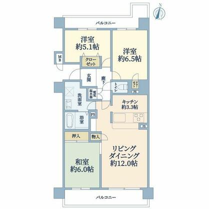 【アットホーム】ヴェルビュみずほ台中央 7階 3LDK[1114024706]仙台市泉区のマンション｜マンション購入の情報