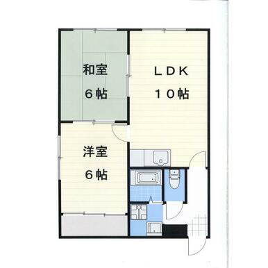 【アットホーム】エリザベート北31－Ⅱ 203 2LDK（提供元：(株)電通サポート）｜札幌市東区の賃貸マンション[6980958406]