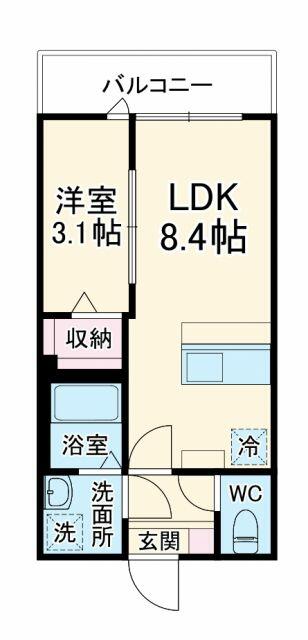 【アットホーム】（仮称）南流山8丁目Ⅱ－1号棟 303 1LDK（提供元：ハウスコム千葉(株) 南流山店）｜流山市の賃貸アパート[1042629984]