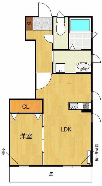 【アットホーム】D’Garden 2 1LDK（提供元：（株）コスモサービス）｜福岡市城南区の賃貸アパート[9540843901]