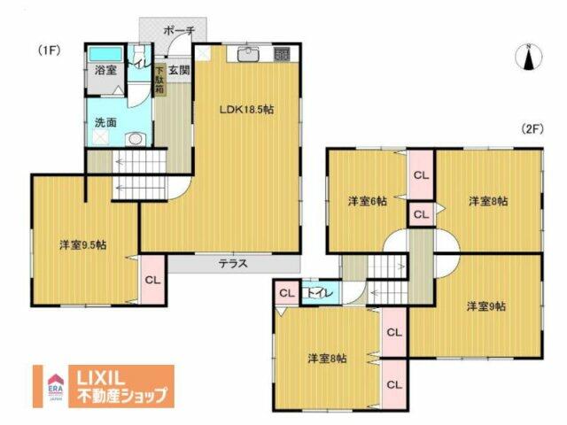 【アットホーム】八王子市 大和田町7丁目 （京王八王子駅 ） 2階建 5LDK[1005904497]八王子市の中古一戸建て（提供元：LIXIL不動産ショップ(株)八王子住まいる不動産）｜一軒 ...