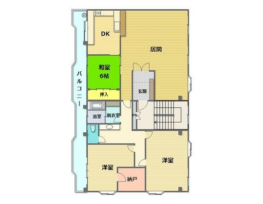 【アットホーム】エレガンスハイツ赤坂 201 3LDK[6986457758]北九州市小倉北区のマンション｜マンション購入の情報