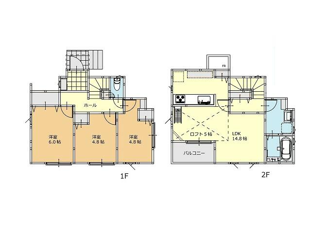 【アットホーム】横浜市港南区 日野4丁目 （上永谷駅 ） 2階建 3LDK[1089188264]横浜市港南区の新築一戸建て（提供元：FP住宅相談ネットワーク (株)ホームタウンよこはま）｜一 ...