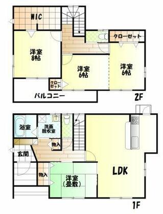【アットホーム】栃木市 箱森町（新栃木駅） 2階建 3LDK[1006265697]栃木市の一戸建て（提供元：LIXIL不動産ショップ 関東ハウジング(株)）｜一軒家・家の購入