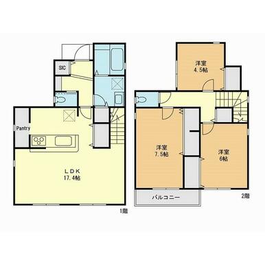 【アットホーム】横浜市旭区 中希望が丘 （三ツ境駅 ） 2階建 3LDK[1040224096]横浜市旭区の新築一戸建て（提供元：FP住宅相談ネットワーク (株)あんしんマイホーム）｜一軒家・家の購入