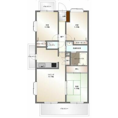 【アットホーム】JGM日見桜丘 2階 3LDK[6984624015]長崎市の中古マンション｜マンション購入の情報